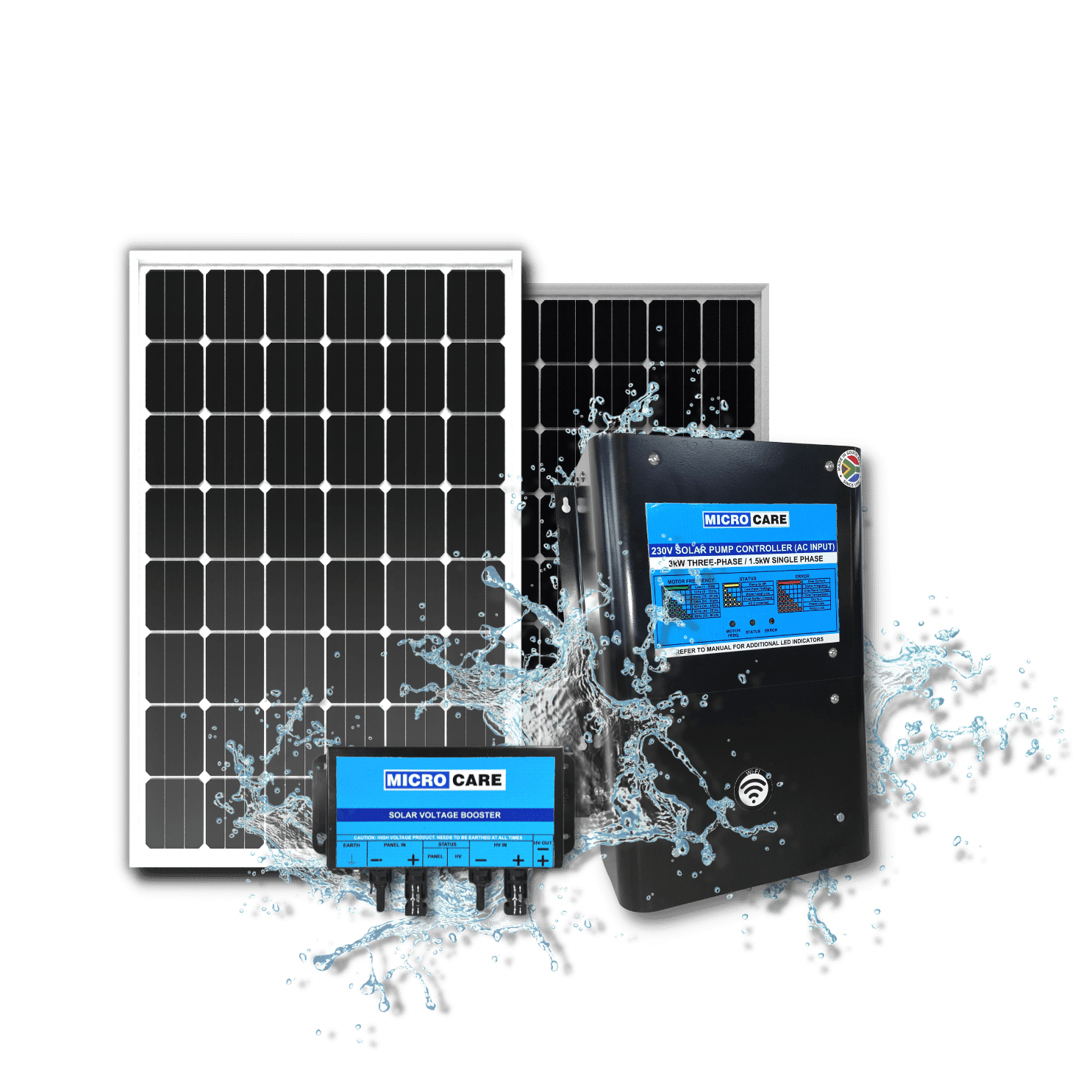 Agricultural Solar Pump Controllers - microcare.co.za