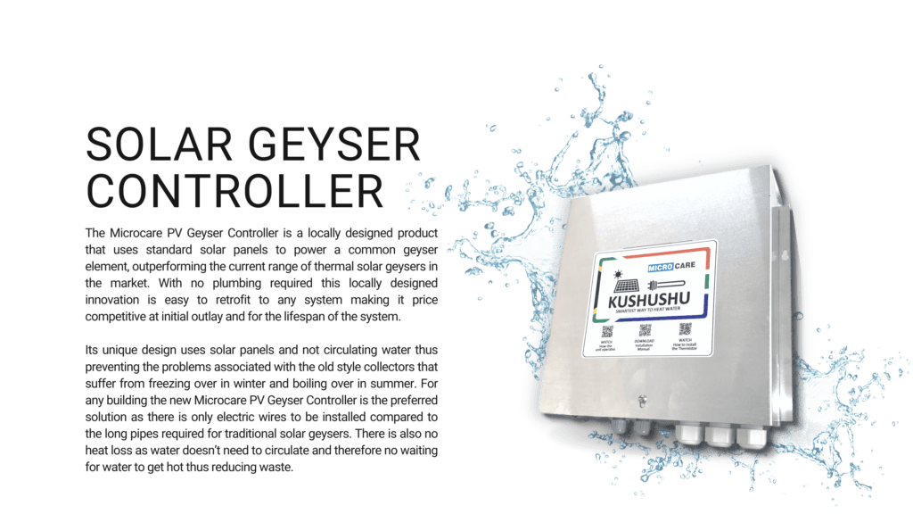 PV Geyser Solution - microcare.co.za